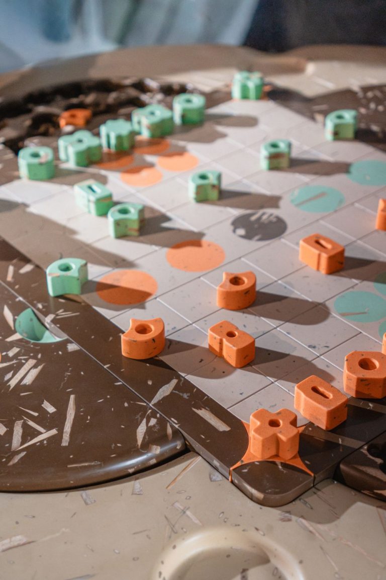 The Upcycled Gambit—Bamboo & Brew Chess Table Set « PRC Magazine ...